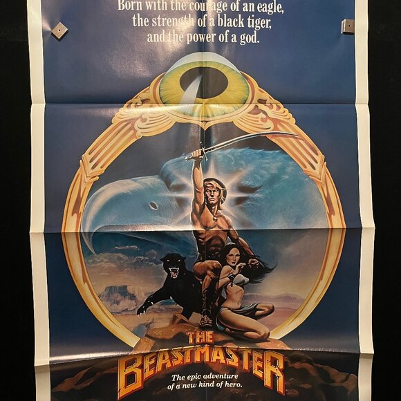 Art | Original 1982 Beastmaster One Sheet Movie Poster Marc Singer ...